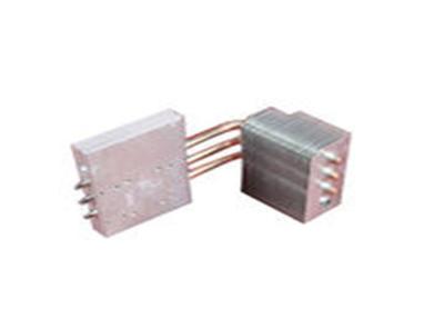 Cina CPU che raffredda il dissipatore di calore impilato trattamento anodizzato dissipatore di calore del tubo del rame della luce del LED in vendita