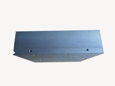 Cina Dissipatori di calore di alluminio d'ossidazione neri di elettroforesi per il rettangolo di illuminazione del LED in vendita