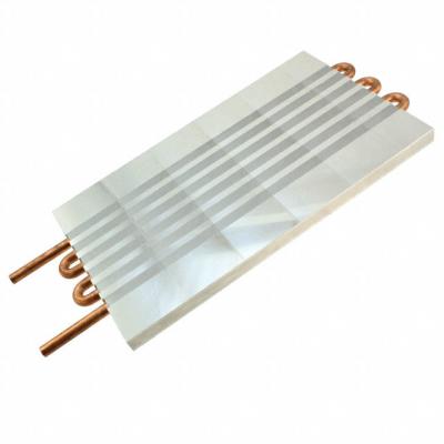 China Cold Plate Copper Tube Water Cooled Heat Sink Aluminum Heatsink Extrusions for sale