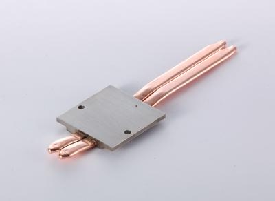 Cina Anodizzato nero tubo di rame riscaldatore di 0,4 mm spessore pinna di alluminio in vendita