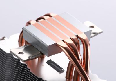 Cina Il dissipatore di calore d'incollatura a resina epossidica del tubo del rame di 8mm con il nero anodizza il trattamento di superficie in vendita