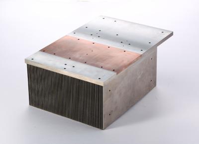 Cina Nero personalizzato Scavatura a pinna di lavandino termico Rivestimento in polvere Scavatura a pinna di lavandino termico in vendita