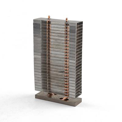 Cina Dispositivo di calore per estrusione in lega di alluminio 0,01 mm Tolleranza Verniciato in vendita