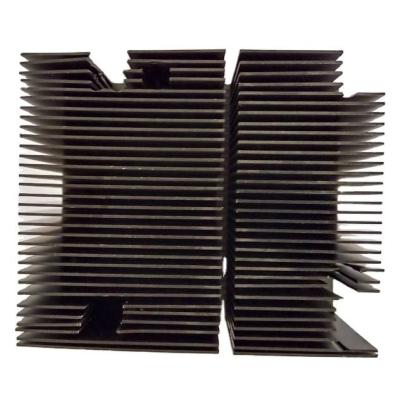 Cina Materiale T1-T6 di alluminio 6061/6060/6063, recipiente termico per estrusione anodizzato nero in vendita