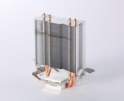 Cina Alto dissipatore di calore efficiente del CPU del computer/dissipatore di calore tubo del rame con l'aletta di raschiamento in vendita