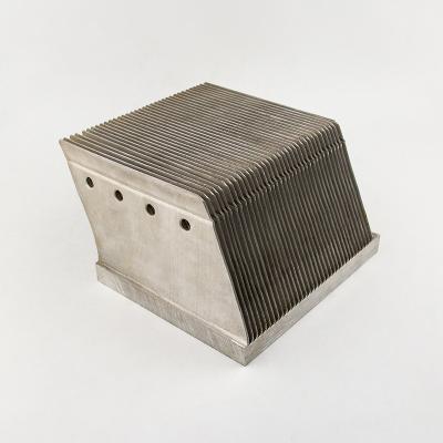 Cina Piastra di raffreddamento d'acqua d'argento per CPU con angolo di raggio di 120° in vendita