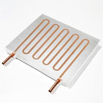 中国 120 度 広角 冷たいプレート ヒートシンク アルミニウム 水冷却プレート CPU 販売のため