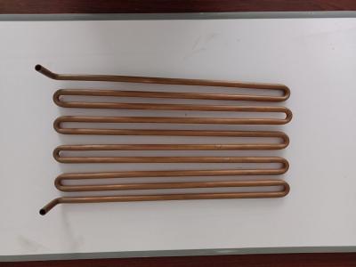 Cina Stampato 120 gradi angolo del fascio di rame piastra fredda riscaldatore con colore argento 10 mm base di rame in vendita