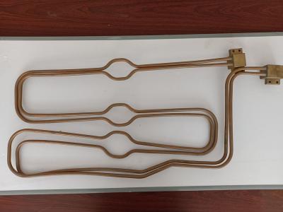 Cina Stampato 120 gradi angolo del fascio di rame piastra fredda riscaldatore con colore argento 10 mm base di rame in vendita