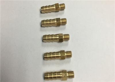 中国 表面処理のないH59真鍮M7X1.0mmのコネクターCNCの機械化プロセス 販売のため