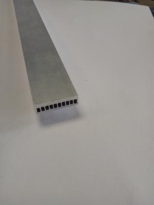 中国 エアコンのための陽極酸化の突き出されたアルミニウム脱熱器不規則な形 販売のため