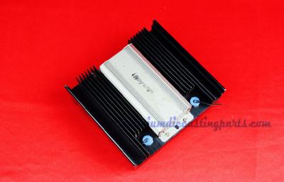 Cina L'alloggio di alluminio dei dissipatori di calore di alluminio LED di Al6063 T6 con l'argento anodizza in vendita