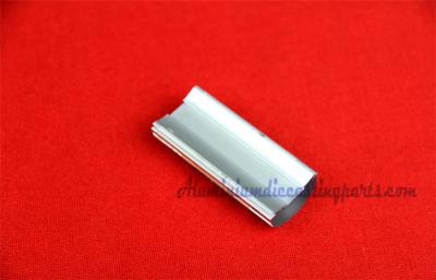 China LED Fluorescent Tube Extruded Aluminum Profiles with Silver Anodize for sale