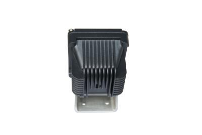 China O preto anodiza o alojamento da luz do diodo emissor de luz das peças do CNC com dissipador de calor à venda