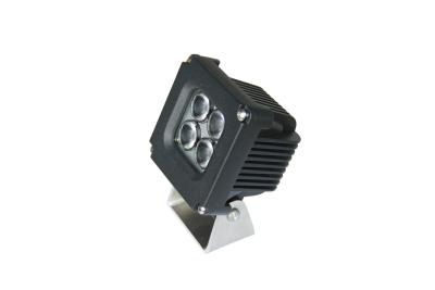 China O preto anodiza o alojamento da luz do diodo emissor de luz das peças do CNC com dissipador de calor à venda