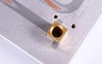 Cina Lo SGS rama il disco di raffreddamento di saldatura del dissipatore di calore del tubo per il proiettore/computer in vendita