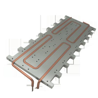 Cina Chiaro dissipatore di calore di alluminio di finitura del piatto freddo in vendita