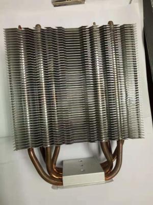 China Het beëindigen van de Vin van het de Pijpaluminium van het Passiveringskoper Heatsink/Dunne Heatpipe Heatsink Te koop