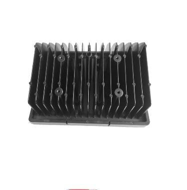 Cina L'alta precisione di alluminio ossidazione anodica in nero del dissipatore di calore dell'alloggio delle pressofusioni LED in vendita