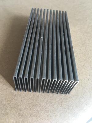 Cina Aletta piegata legata su misura anodizzata di alluminio Chip Heat Sink in vendita