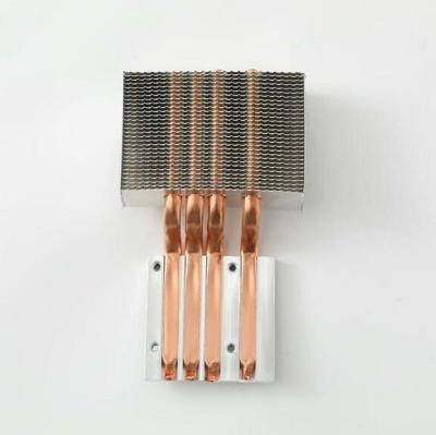 Cina 150W dissipatore di calore di alluminio per luce principale, dissipatore di calore sinterizzato del condotto termico in vendita