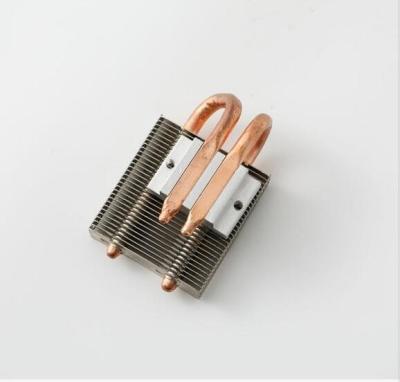 Cina dissipatore di calore freddo del piatto di 400mm per anodizzazione del tubo del rame del CPU l'anti in vendita