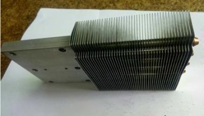 Cina dissipatore di calore freddo del piatto di 400mm per anodizzazione del tubo del rame del CPU l'anti in vendita