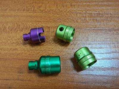 China Het kleurrijke Anodiseren CNC die Proces 5 machinaal bewerken de Delen van het Asaluminium Te koop