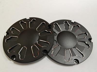 Китай OEM небольшие повернутые части, части черный анодировать подвергая механической обработке алюминиевые продается