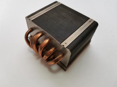中国 突き出されたアルミニウム脱熱器、王冠フレームT6プロセッサ脱熱器 販売のため