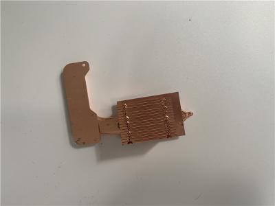 Cina Il dissipatore di calore passivo del tubo di rame, CPU della saldatura di attrito ha espulso dissipatore di calore in vendita