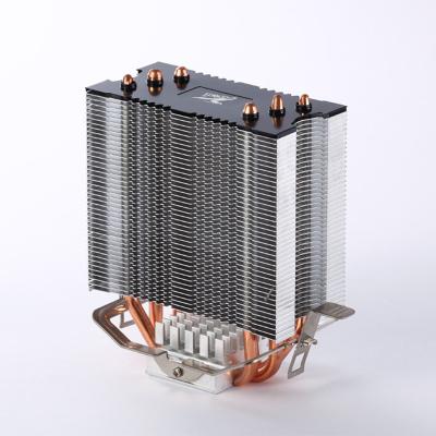 Cina Il dissipatore di calore legato di alluminio del tubo del rame dell'aletta ha piegato la dissipazione di calore 75w in vendita