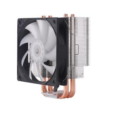 China Heat Sink 90mm Fan CPU Cooler With 3 Heatpipes For Multiple Platforms for sale