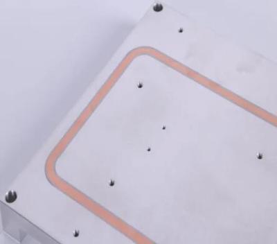 中国 液体の冷却は銅板のアルミニウム ターミナル ブロック脱熱器を 販売のため