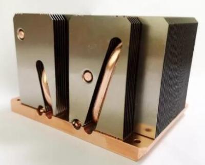 中国 2Uサーバー脱熱器銅の管のためのカスタマイズされたCPUのクーラー 販売のため