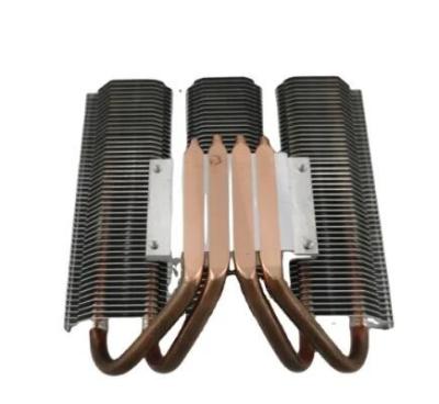 Cina Dissipatore di calore di alluminio sinterizzato del CPU del computer di rame del tubo in vendita