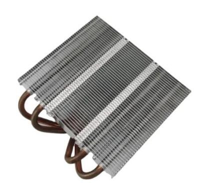 Cina Dissipatore di calore di alluminio sinterizzato del CPU del computer di rame del tubo in vendita