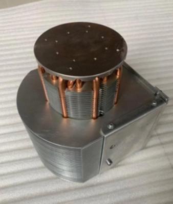 Cina Soluzione di raffreddamento personalizzabile tubo di calore di rame riscaldatore con pinne in alluminio da 0,4 mm in vendita