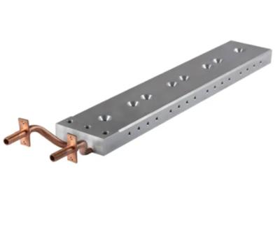 Cina Il dissipatore di calore freddo liquido di alluminio di lucidatura del piatto di CNC progetta in vendita