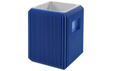 China Blue Anodised Large Section Extrusion Heat Sinks , 6063 T5 Heatsink Extrusion Profiles for sale