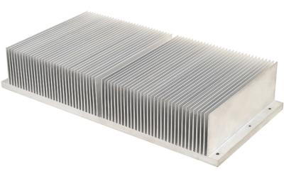 Cina Lunghezza di alluminio dei dissipatori di calore 50-6000mm dell'aletta legata a resina epossidica conduttiva termica in vendita
