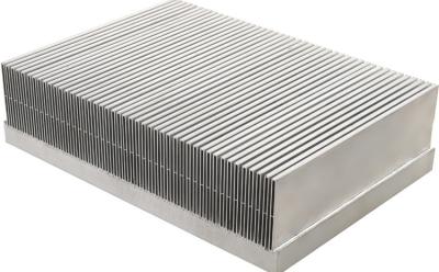 China T6 Aluminum Skived Heat Sinks , 50-6000mm/Pcs Passivation CNC Machining Process for sale