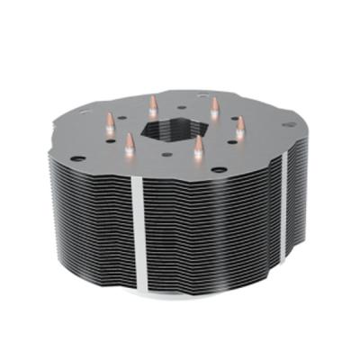Cina Il quadrato ha espulso dissipatore di calore di rame di raffreddamento del tubo per illuminazione del LED in vendita