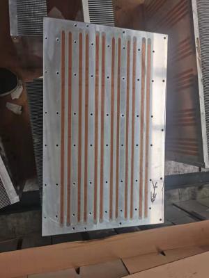 China Dissipador de calor de alumínio raspado de cobre feito sob encomenda da tubulação de calor das aletas com processo do CNC à venda