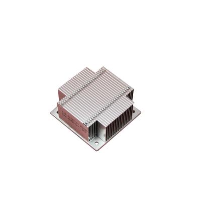 Cina Il metallo su ordine di alluminio timbra il dissipatore di calore del CPU 56 grammi in vendita
