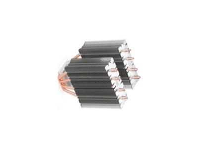 Cina La doppia aletta di alluminio ha condotto il dissipatore di calore della luce progressiva con 4pcs Heatpipes in vendita