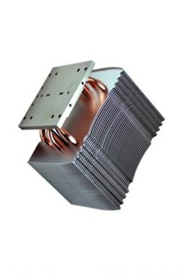 China Disipador de calor fino de la aleta del girasol del cobre del disipador de calor redondo del tubo para la iluminación del LED en venta