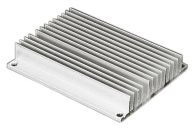 Cina L'alluminio d'argento ha espulso dissipatore di calore, dissipazione di calore di AL6063 T5 in vendita