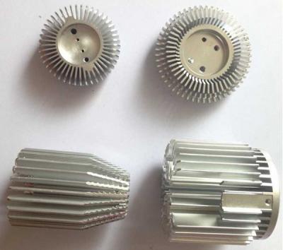 Cina Extruted ha anodizzato il dissipatore di calore della lega di alluminio di recinzione per il LED in vendita