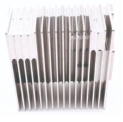 Cina Dissipatore di calore di alluminio 0.01mm dell'invertitore T5 di profilo 6063 con forma speciale in vendita